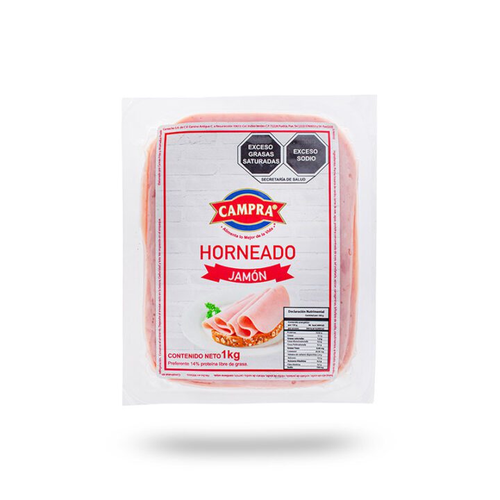 Jamón Horneado Rebanado - Campra